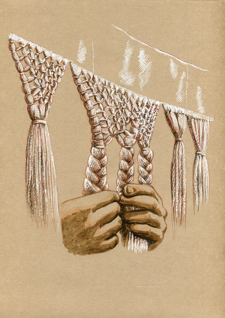 Macramé History – Bum Lee